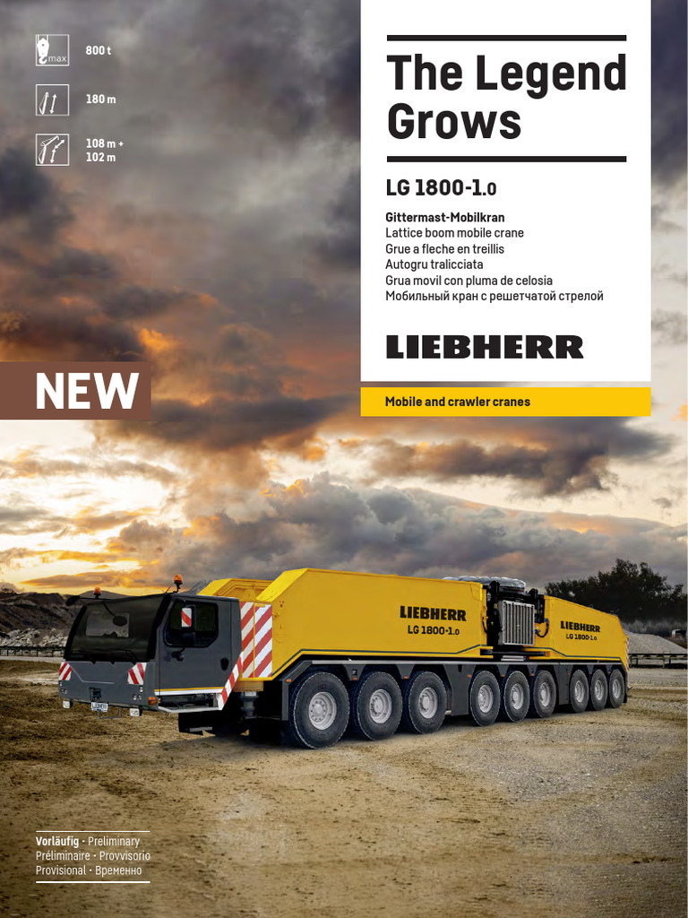 Liebherr LG 1800-1.0 | PDF
