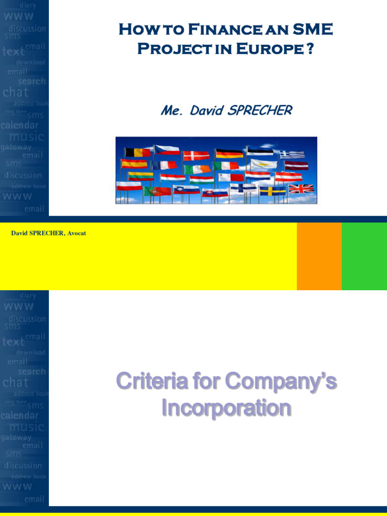 How To Finance Your SME Projects English | PDF | Innovation | Small And ...