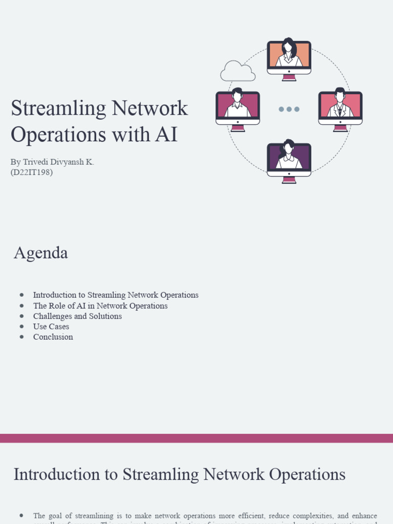 Streamlining Network Ops With Ai Download Free Pdf Artificial Intelligence Intelligence