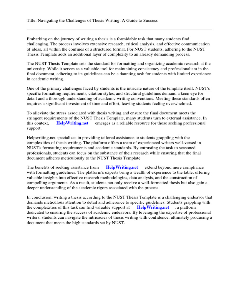Nust Thesis Template | PDF | Eye