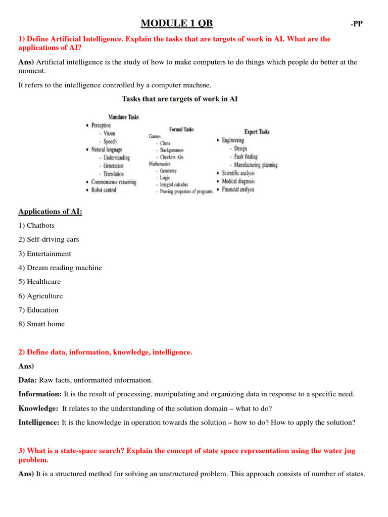 AIML QB - Merged | PDF | Computers