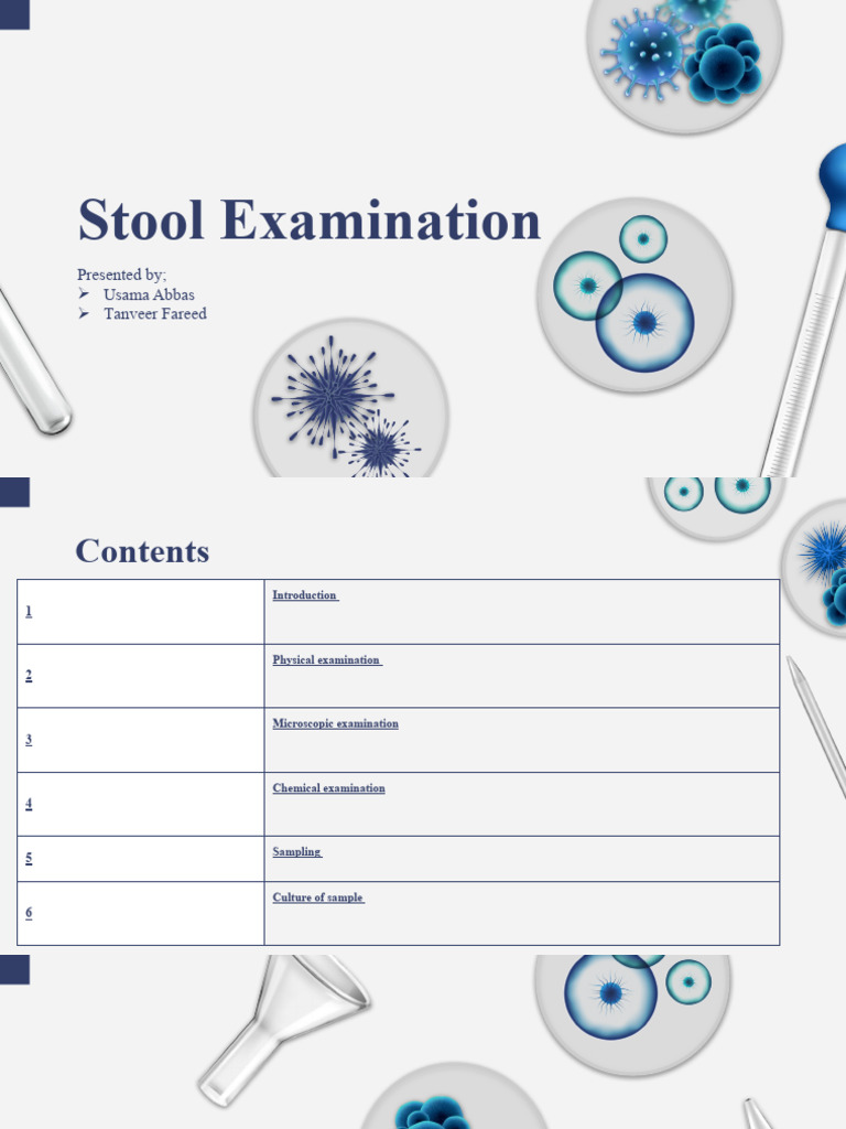 Clinical Pathology Final Presentation | PDF | Human Feces | Digestion