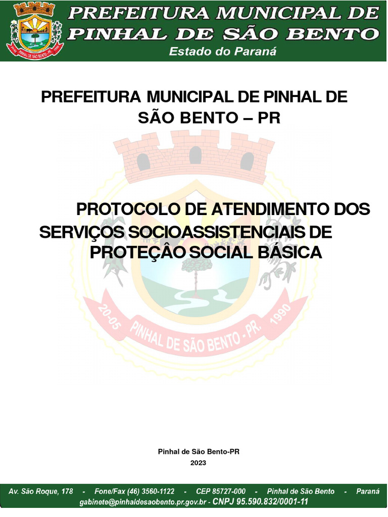 Protocolo de Atendimento PSB | PDF