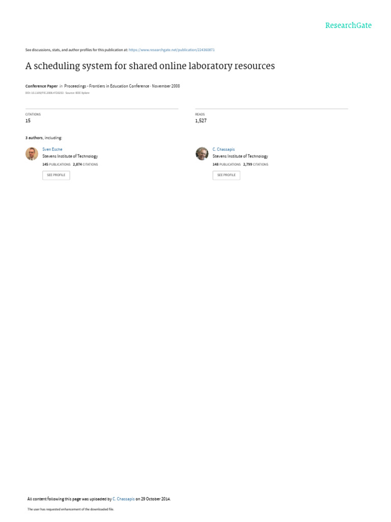 1013 (1) | PDF | Scheduling (Computing) | World Wide Web