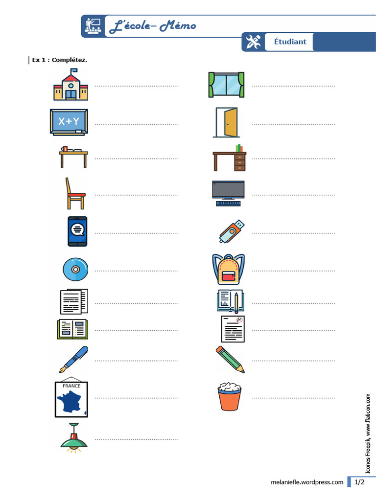 Objets de la classe : Exercices et mémos | PDF