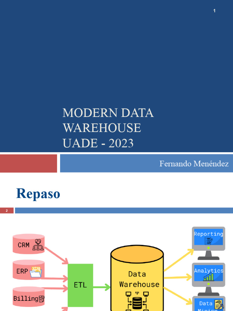 07 - UADE - SSD - Data Lake - 2023 | PDF