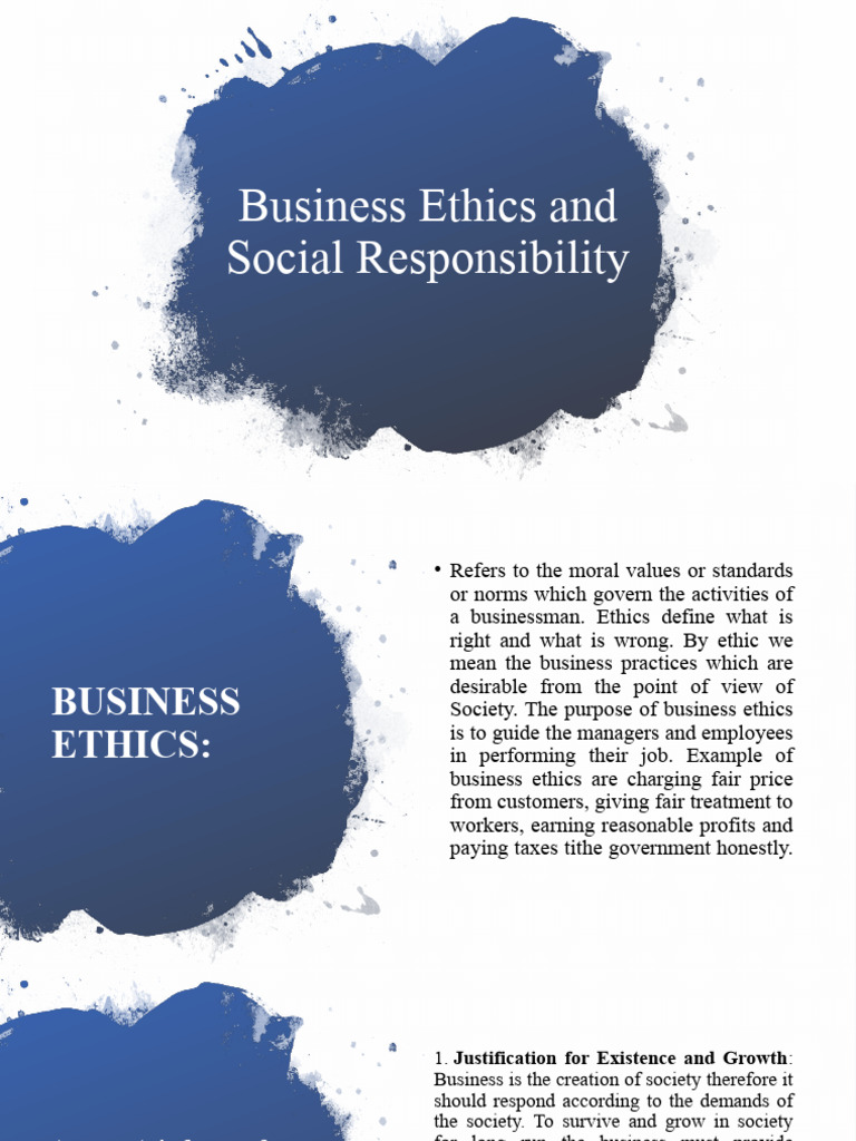 2 (Unit 3) - Business Ethics and Social Responsibility | PDF