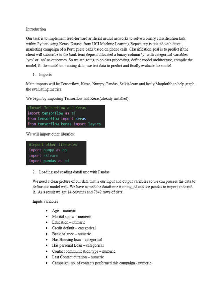 Machine Learning Assignment Pdf Artificial Neural Network Statistical Classification