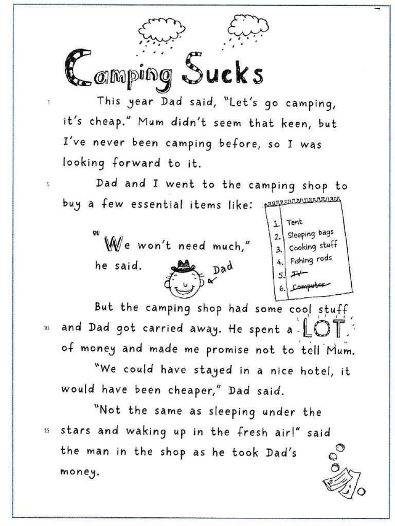 Camping Sucks p1 | PDF