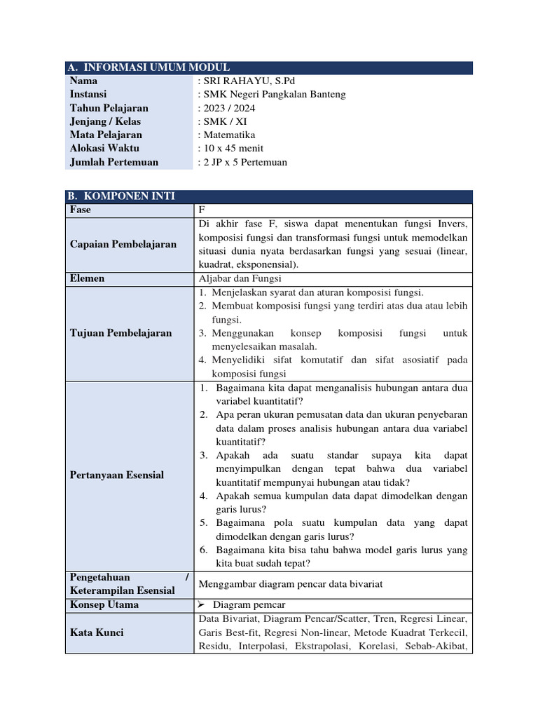 Diagram Pencar Atau Diagram Scatter | PDF Diagram Pencar Atau Diagram Scatter | PDF