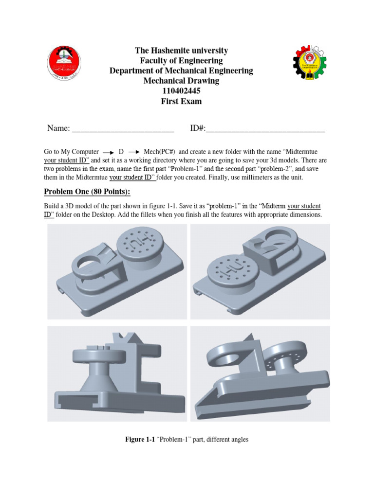 Midterm CAD 2 | PDF | Directory (Computing) | 3 D Computer Graphics Midterm CAD 2 | PDF | Directory (Computing) | 3 D Computer Graphics