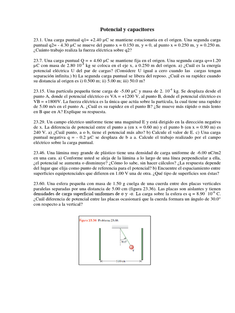 Cap 23 24 Potencial - Capacitores 2015 | PDF