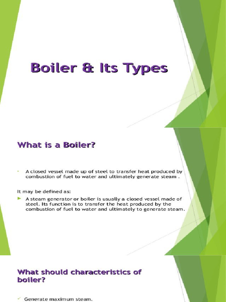 Boilers | PDF