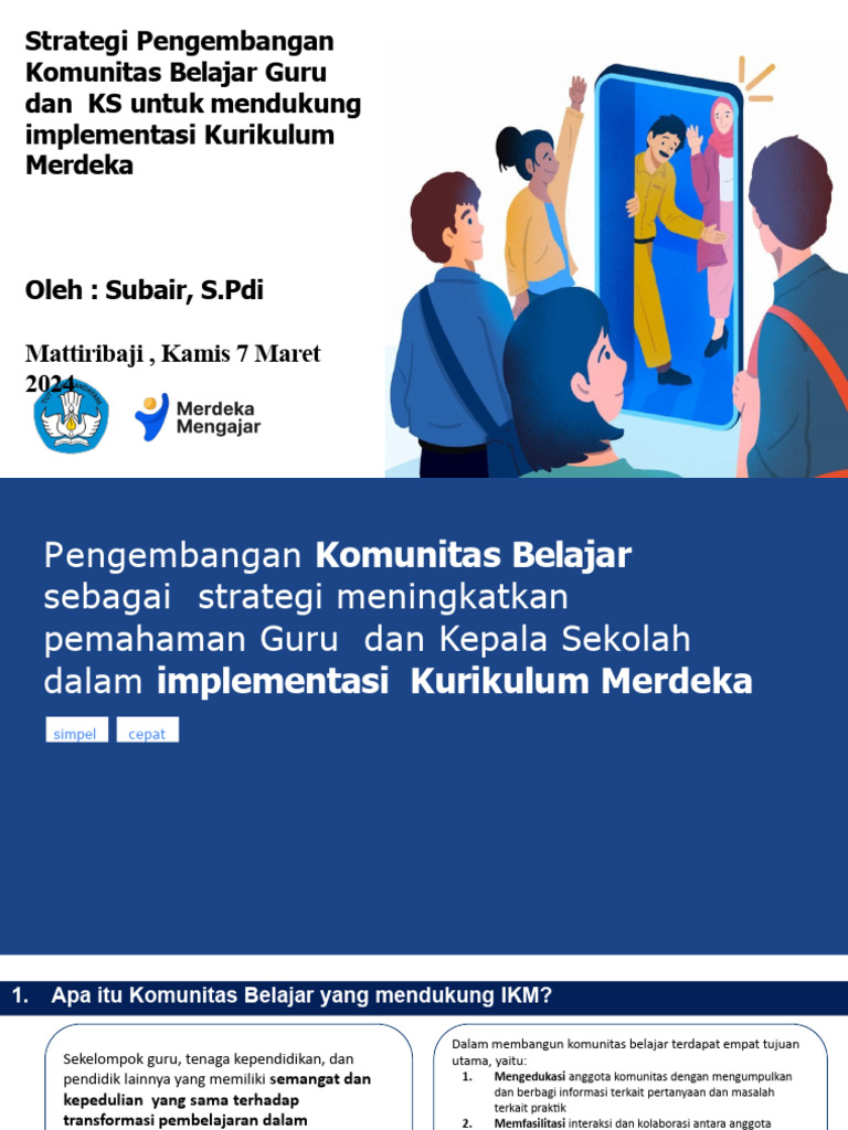 Materi Kombel | PDF