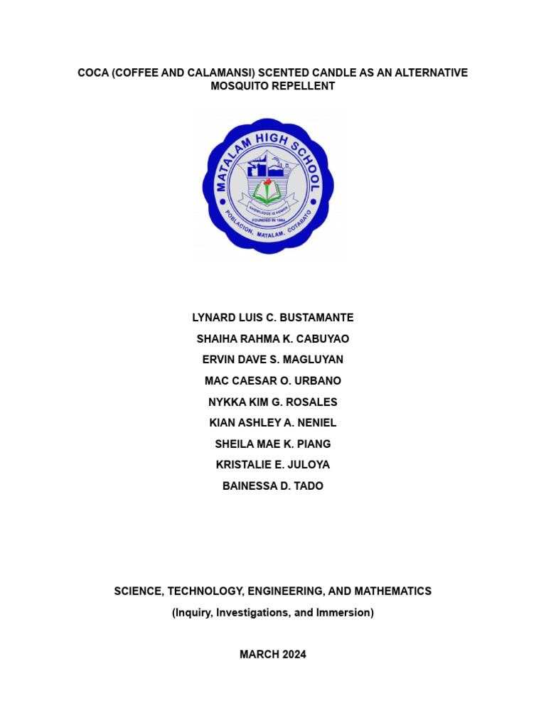 Chapter I 3is 1 | Download Free PDF | Coffee