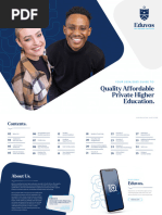 2026 Eduvos Brochure - Digital - FINAL | PDF | Bachelor's Degree | Academic Degree