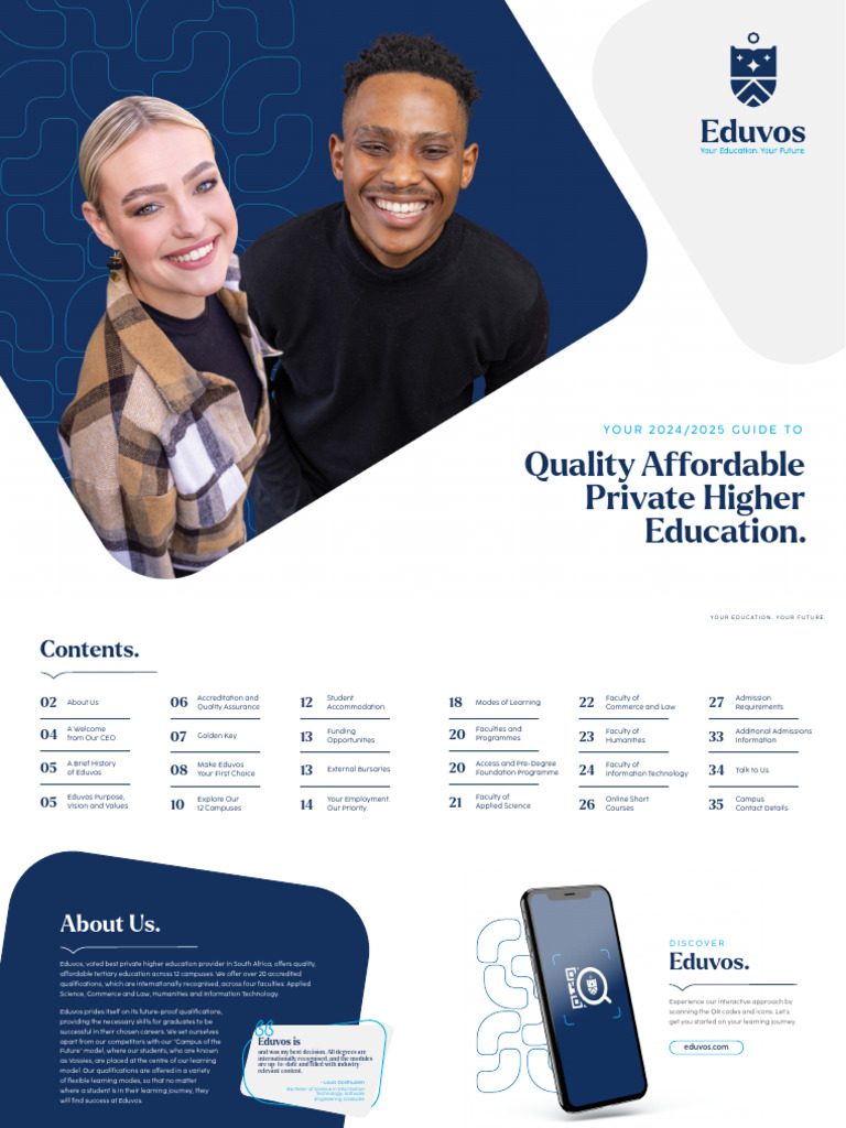 Eduvos - 2024 Brochure | PDF | Bachelor's Degree | Accountant