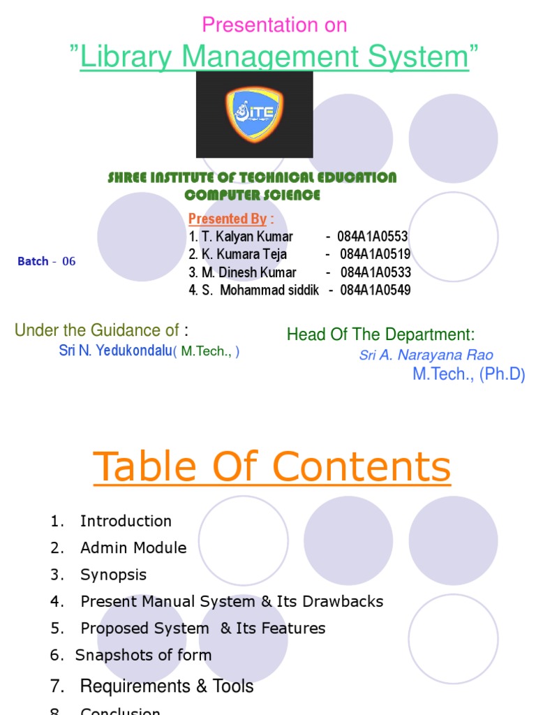 Library Management System Overview | PDF | Oracle Database | Databases