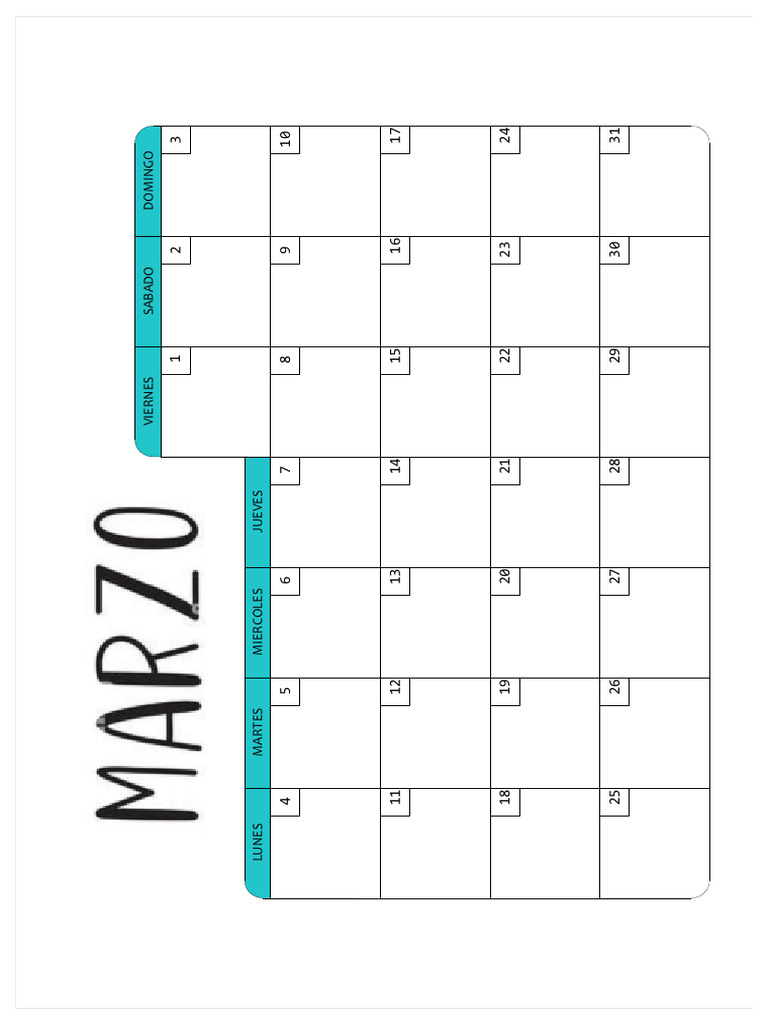 Calendario Model 2 Unido | PDF | Calendario