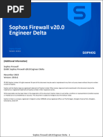 Sophos Exam | PDF | Firewall (Computing) | Computer Network
