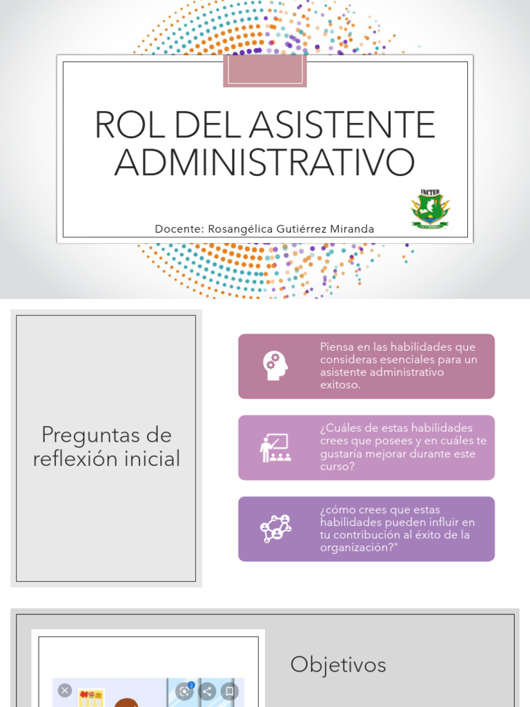 Habilidades y Funciones del Asistente Administrativo | PDF | Logística | Informática