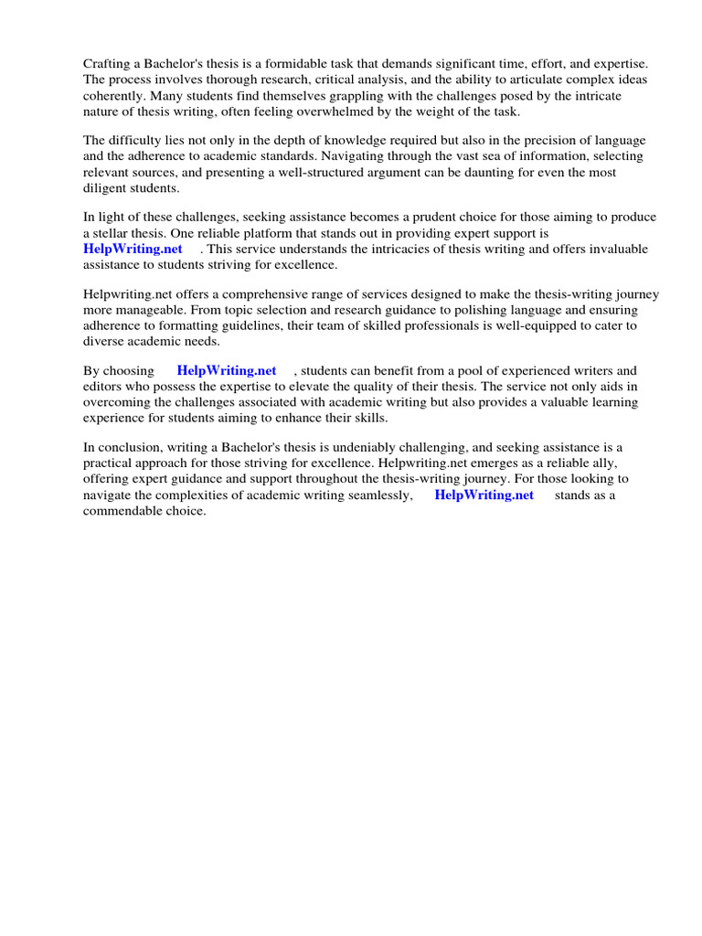 Useful Phrases For Bachelor Thesis | PDF | Thesis | Corporate Social Responsibility