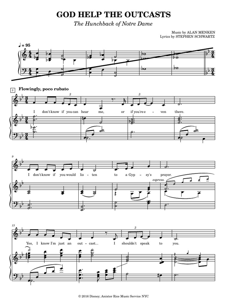 God Help The Outcast - Jap Concert Mar | PDF | Walt Disney Animation ...