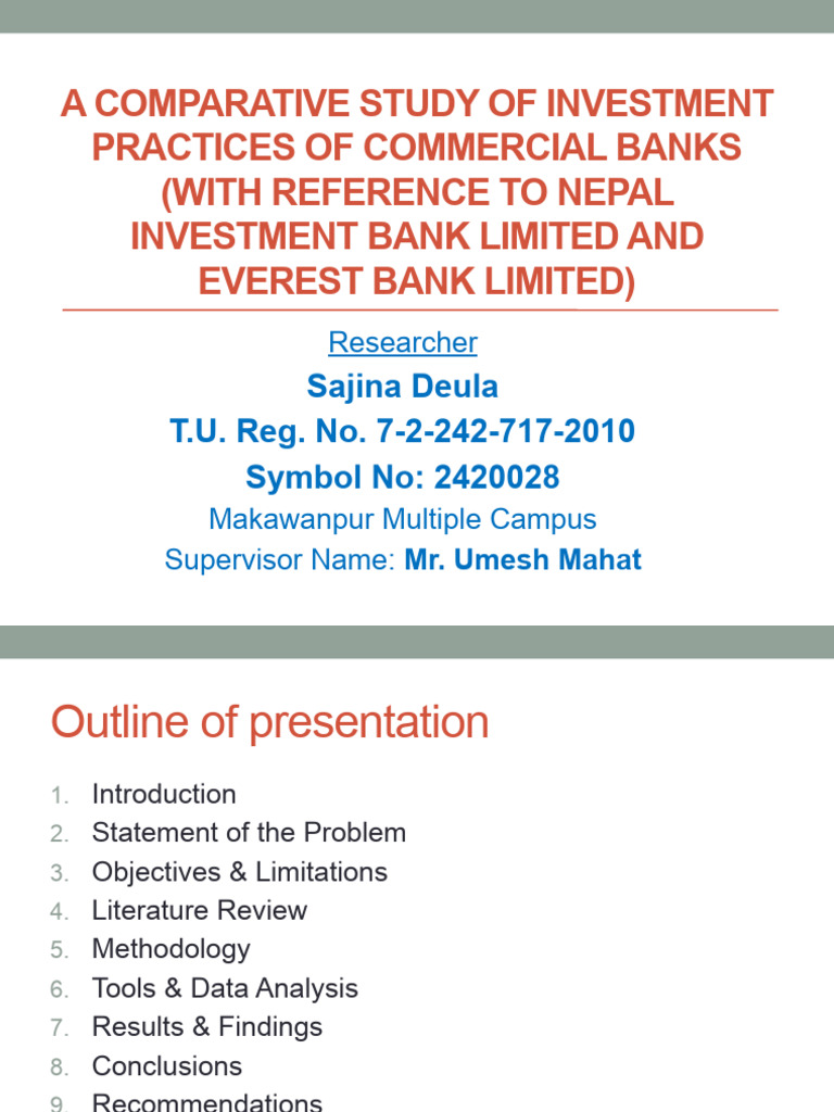 Sajina Deula Presentation | Download Free PDF | Investing | Market ...