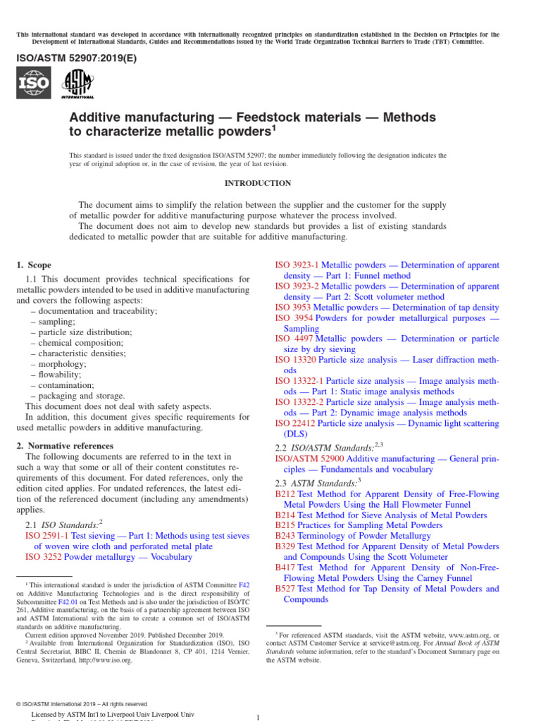 Astm Iso-52907 (2020) | PDF