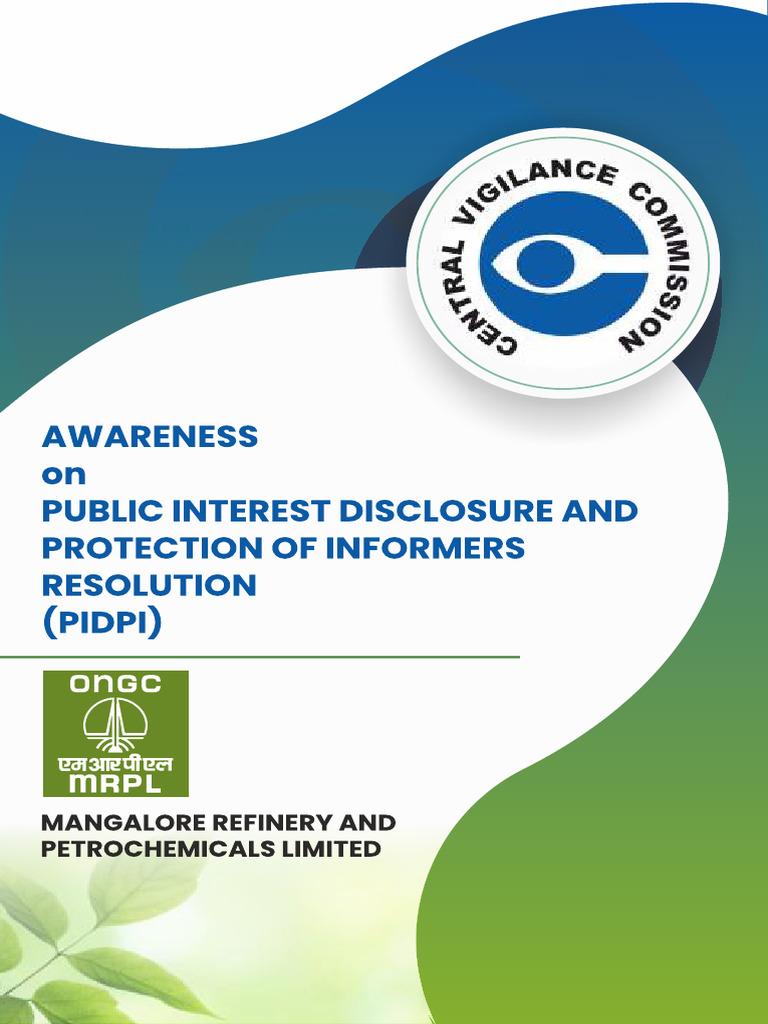 PIDPI Awareness Handbook 2021 | PDF