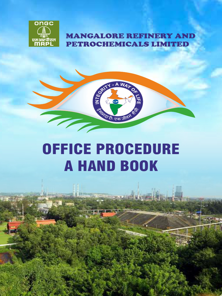 MRPL Office Procedure Handbook | PDF