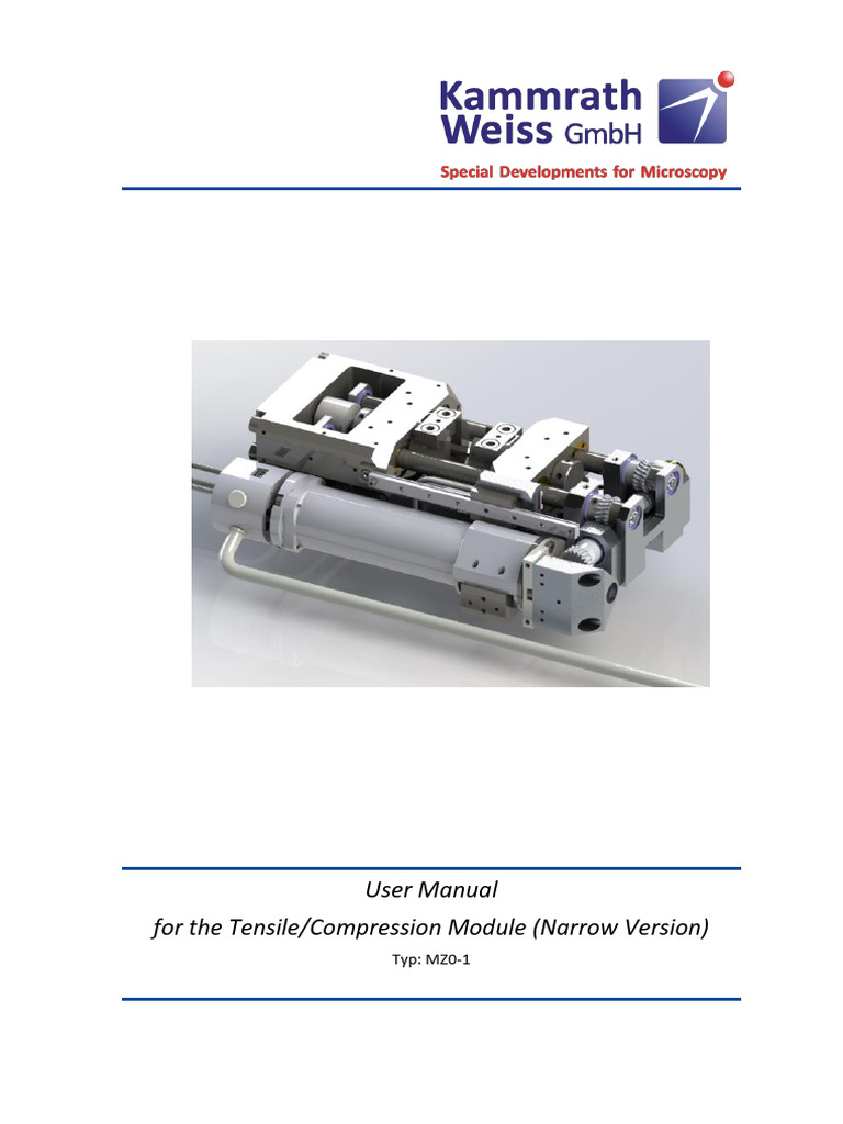 11-MZ0-1 Tensile Module 38mm | PDF | Hazards | Stress (Mechanics)