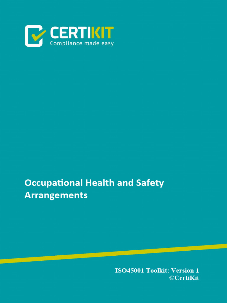 OHS-DOC-05-4 Occupational Health and Safety Arrangements | PDF ...