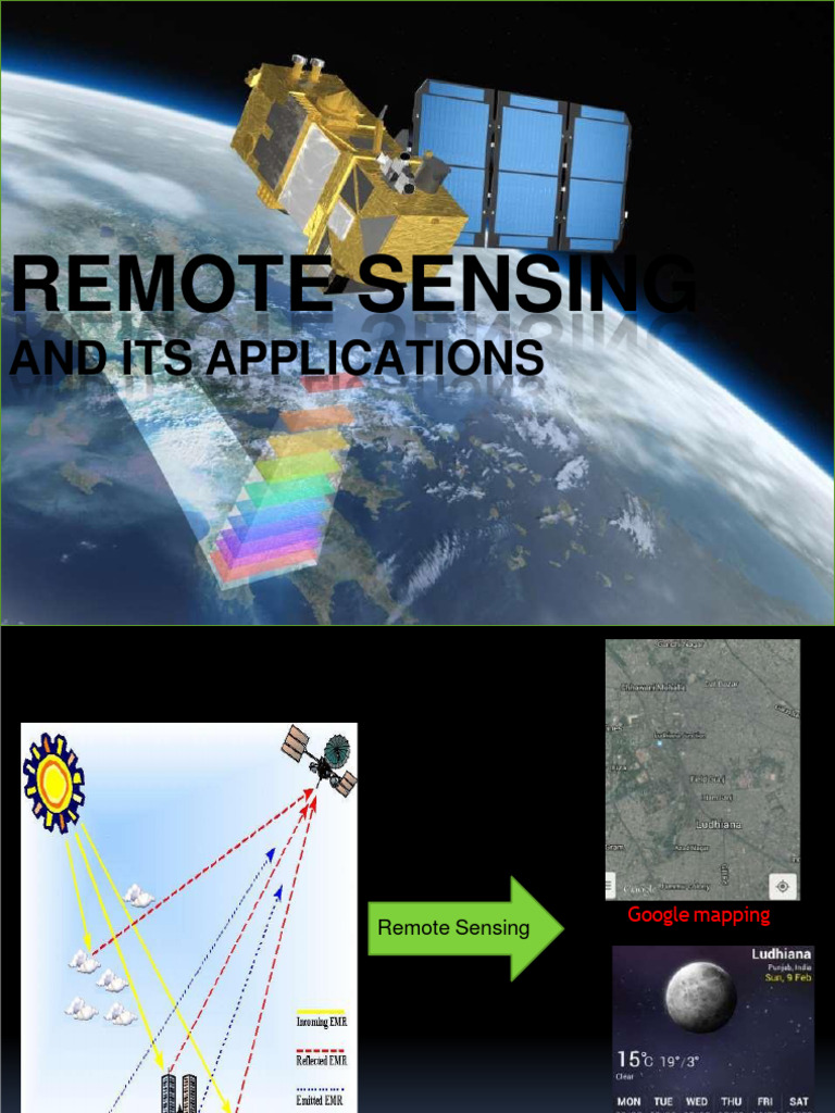 Remote Sensing: Techniques and Applications | PDF | Remote Sensing ...