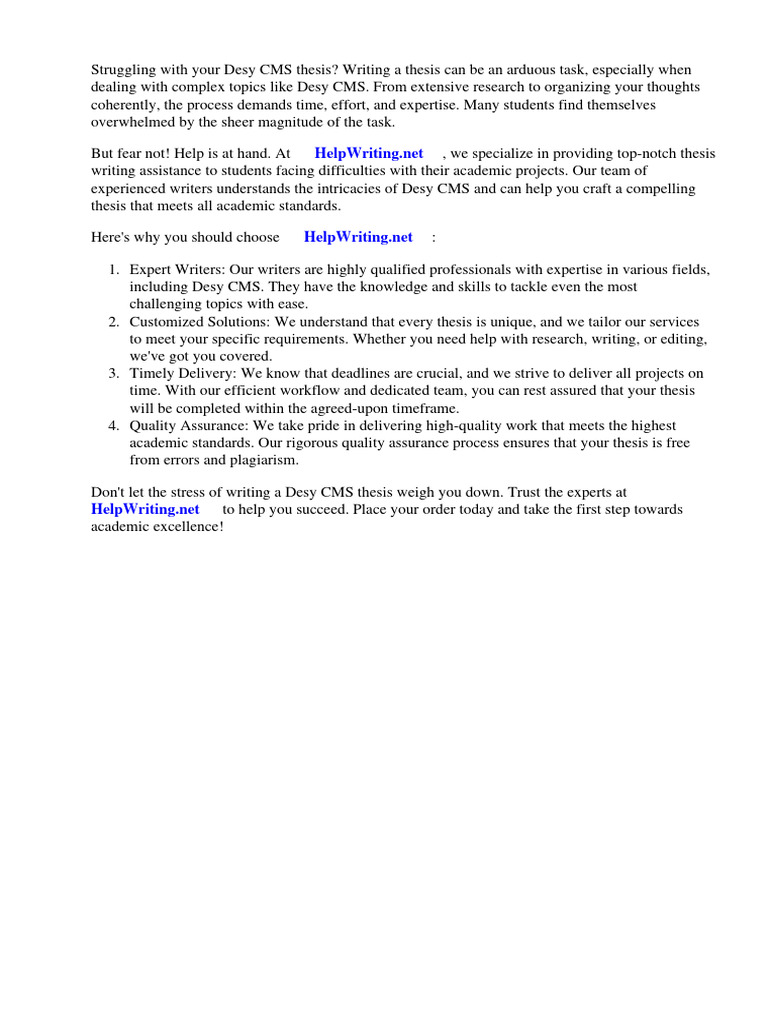 Desy Cms Thesis | PDF