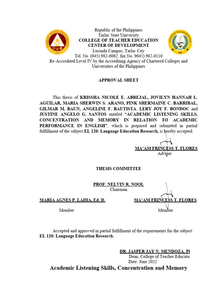 Sample Manuscript | PDF | Memory | Learning