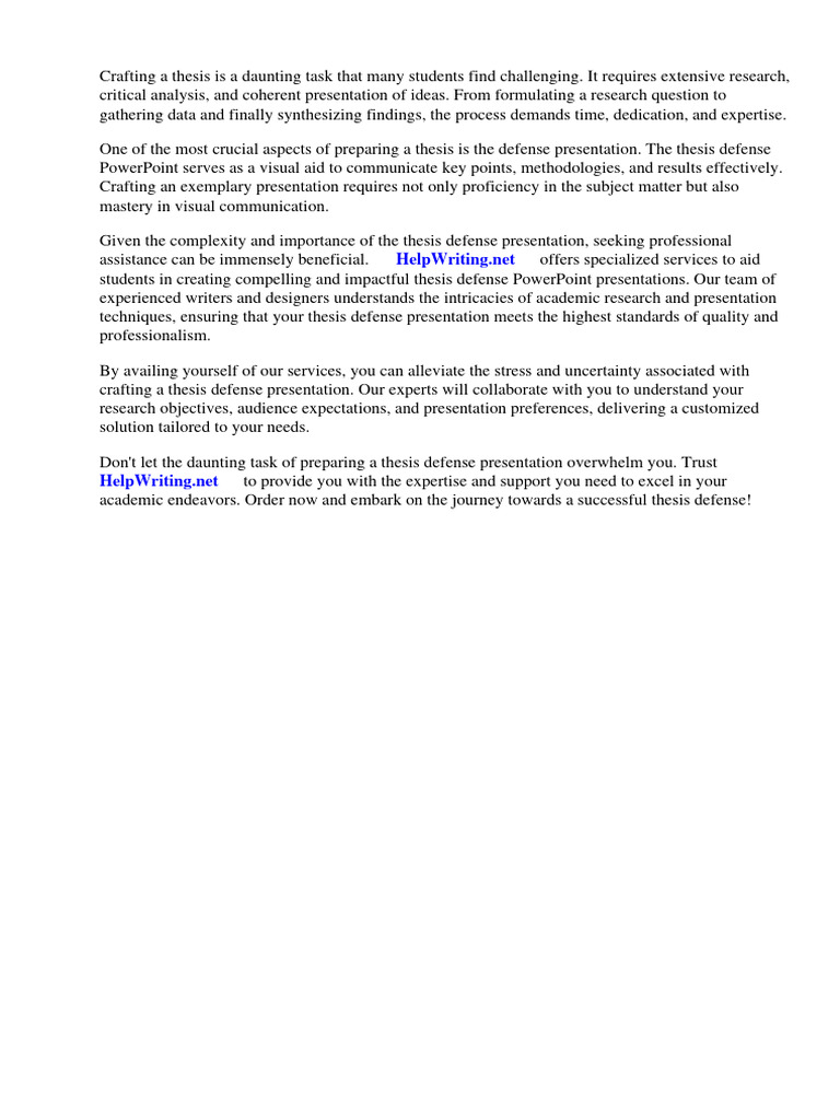 Thesis Defense Ppt Example | PDF | Thesis | Microsoft Power Point