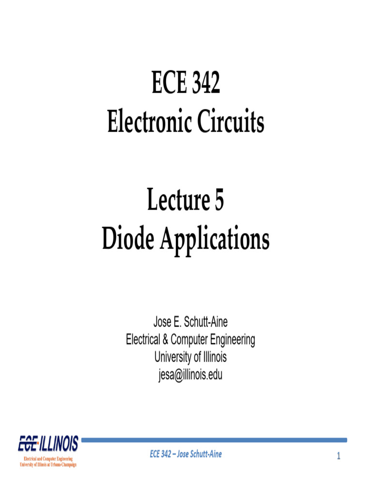 Lec 05 | PDF | Rectifier | Diode