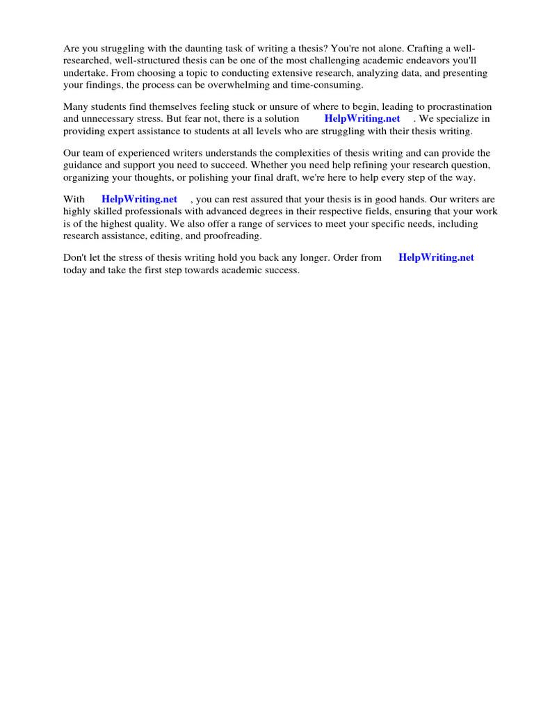 Course Description Thesis Writing | PDF | Thesis