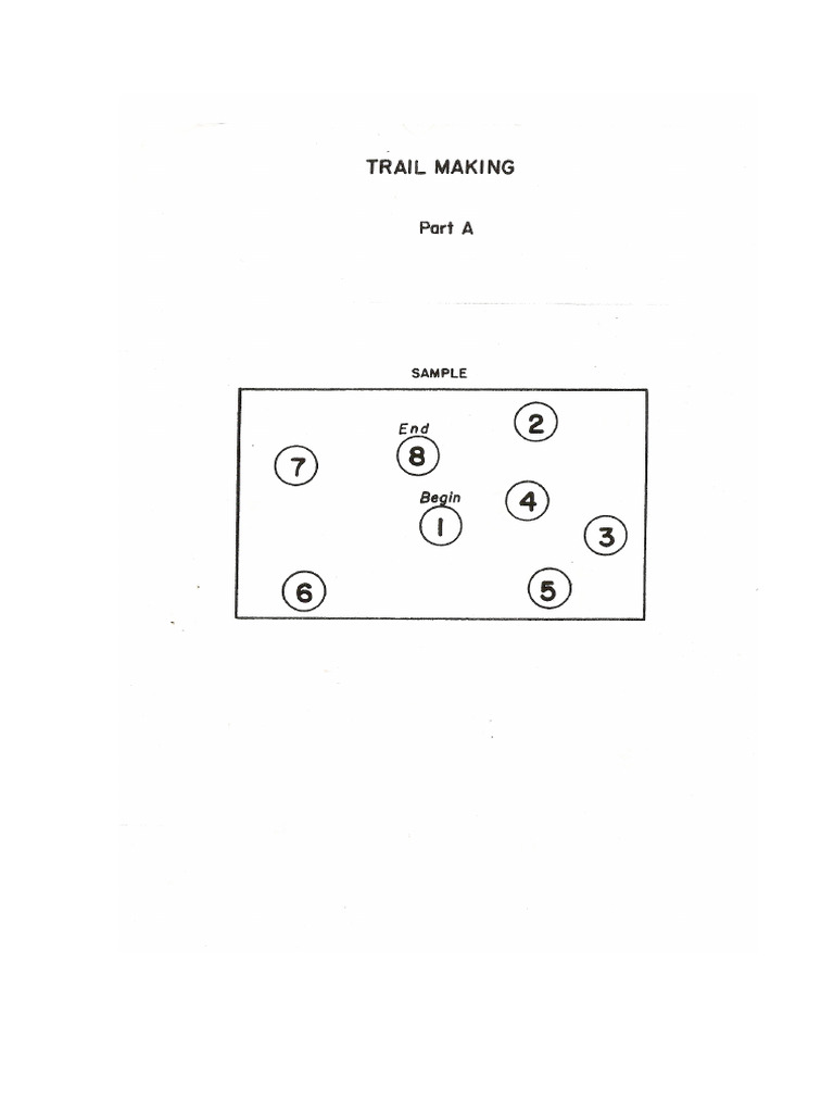 Trail Making A | PDF