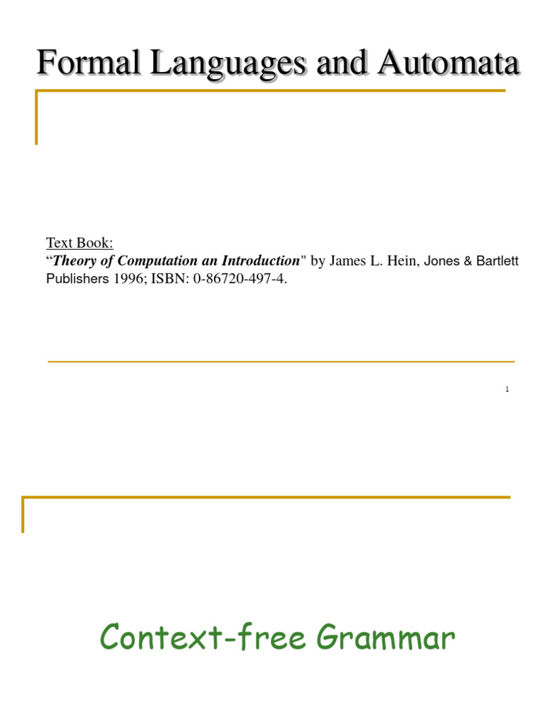Lecture07_PushDownAutomata | PDF | Syntax (Logic) | Applied Mathematics