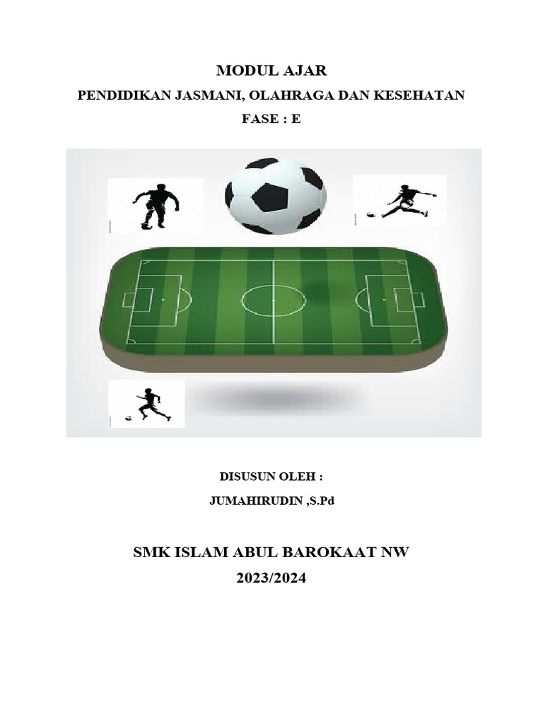 Modul Ajar Pendidikan Jasmani Olahraga Dan Kesehatan Pjok