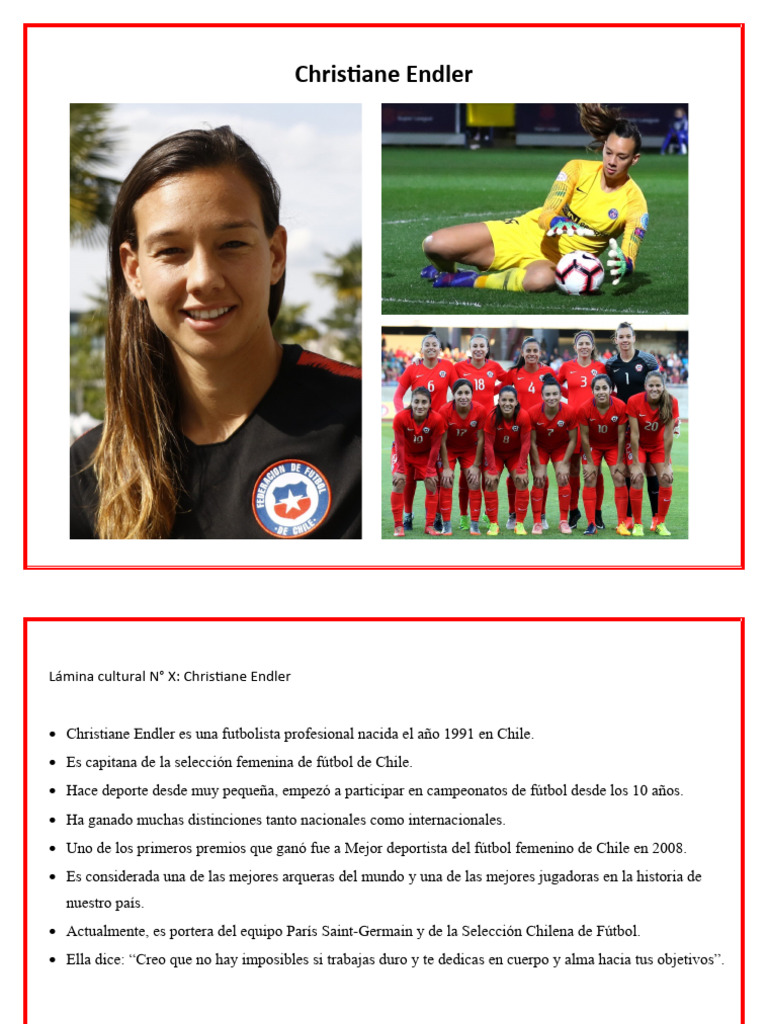 Biografía de Christiane Endler | PDF | Deportes y actividades al aire ...