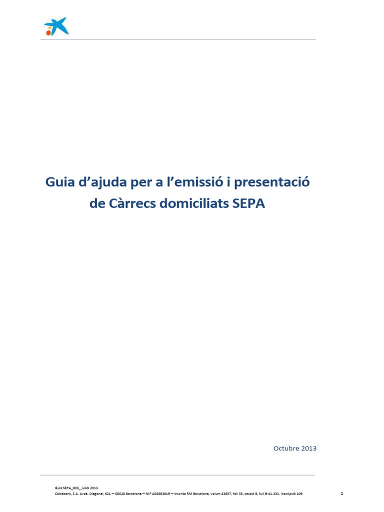 Guia Presentaciones SEPA Oct 2013 CA | PDF