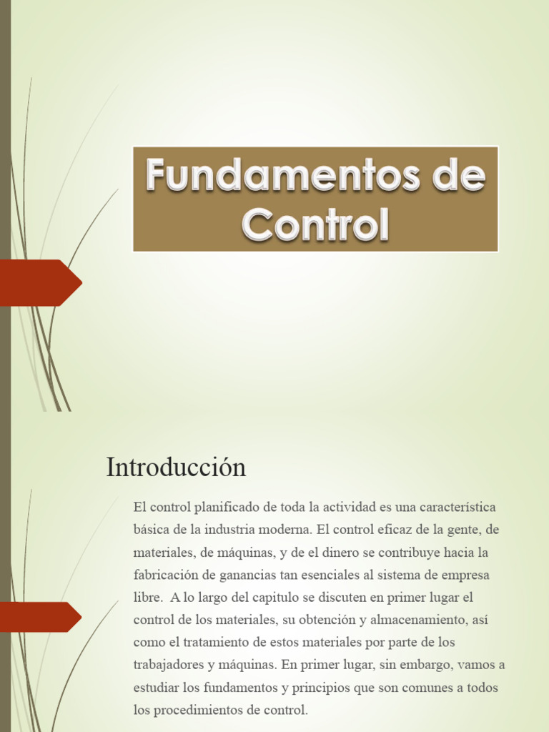 Fundamentos de Control | Descargar gratis PDF | Realimentación ...