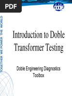 Doble Procedures | PDF