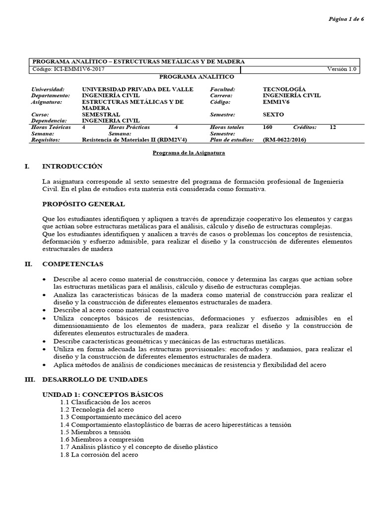 Estructuras Metalicas y de Madera | Descargar gratis PDF | Viga (Estructura) | Doblar