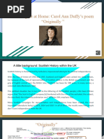 Poetry Analysis - Translating Grandfather's House | PDF | Poetry