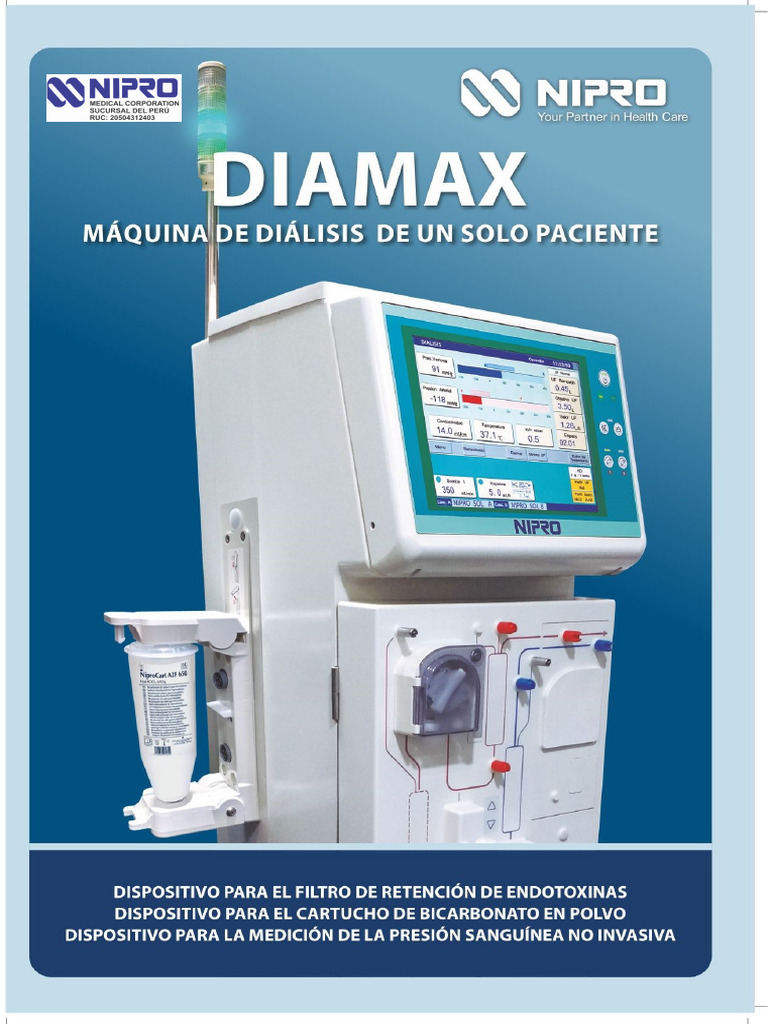 Ficha Tecnica Nipro Diamax | PDF