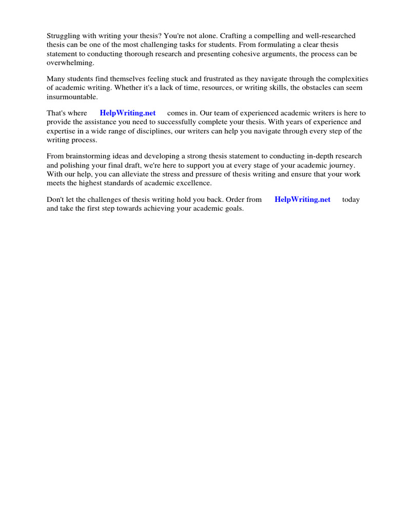 Introduction Background Thesis | PDF